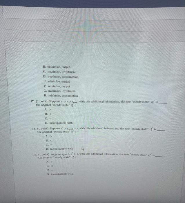 Solved Romer Model (Endogenous Growth Model) Suppose | Chegg.com