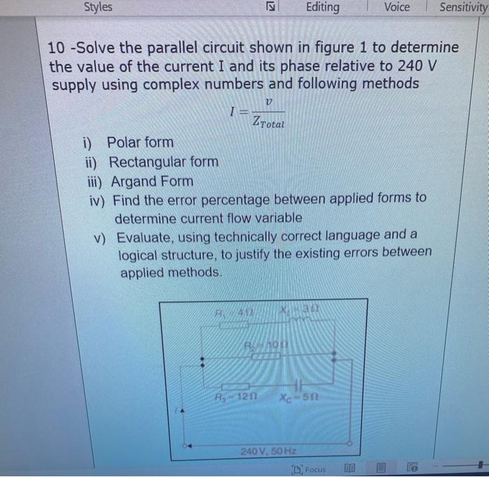 [Solved]: i need help with this its complex numbers math for