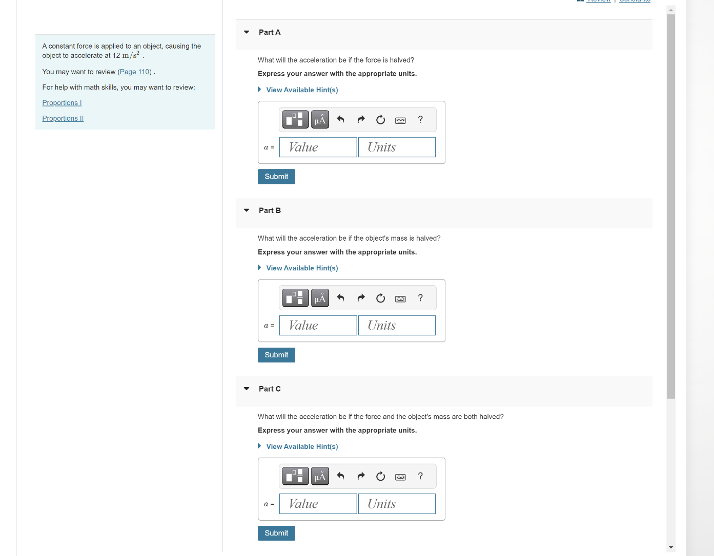 Solved A constant force is applied to an object, causing | Chegg.com