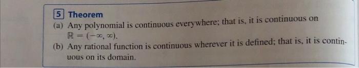 Solved 25-32 Explain, using Theorems 4, 5, 7, and 9, why the | Chegg.com