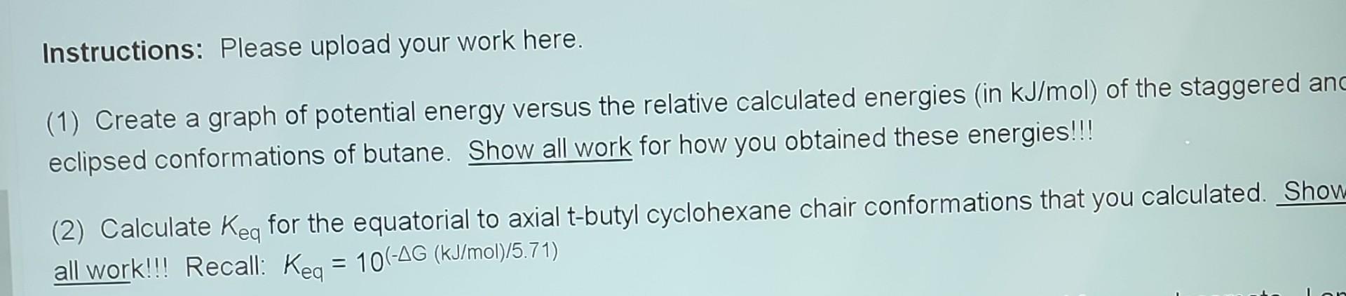 Solved Instructions: Please upload your work here. (1) | Chegg.com