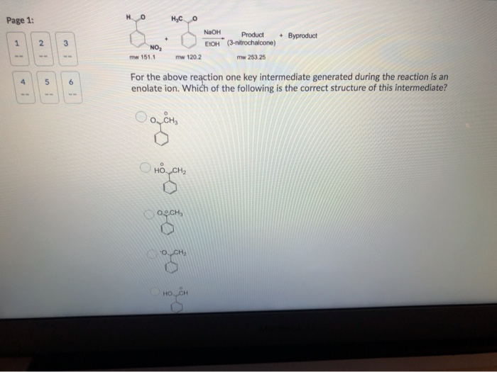 Solved Page 1: HACO NaOH EtOH Product (3-nitrochalcone) | Chegg.com