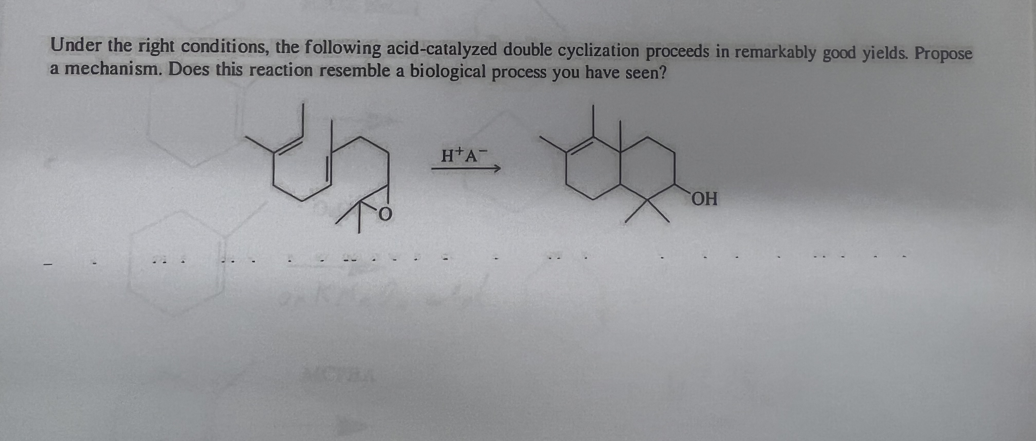 Solved Under the right conditions, the following | Chegg.com