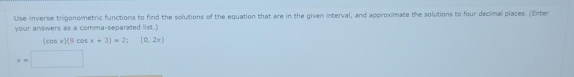 Use inverse trigonometric functions to find the | Chegg.com