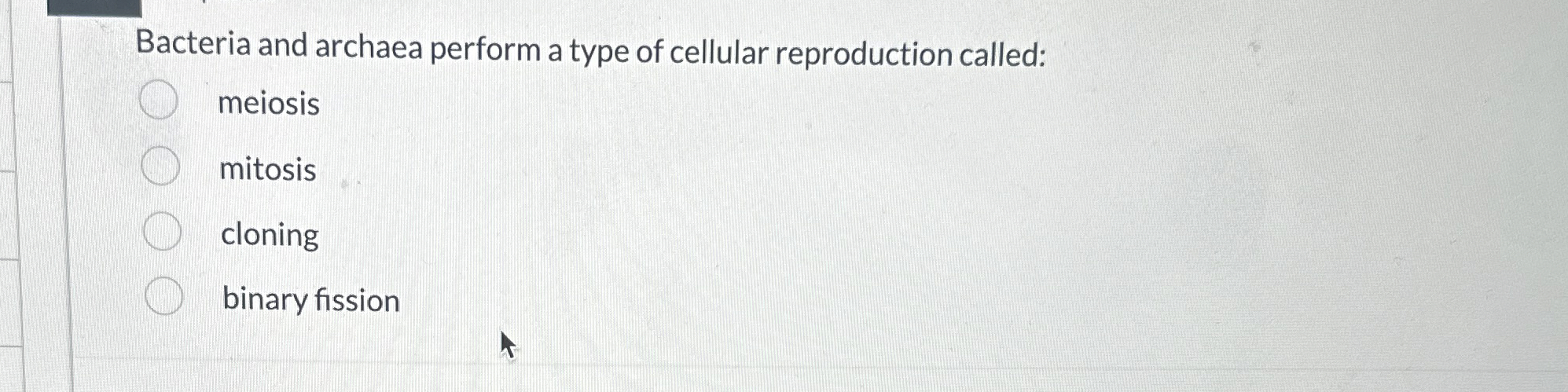 Solved Bacteria and archaea perform a type of cellular | Chegg.com
