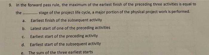 Solved 9. In the forward pass rule, the maximum of the | Chegg.com