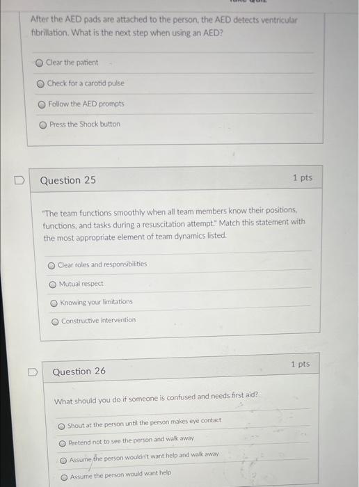 Solved A 9 year old child has suddenly collapsed. After | Chegg.com