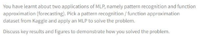 Solved mlp modeling using data from kaggle | Chegg.com