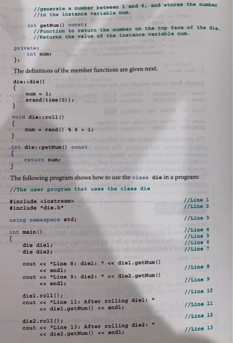 Solved Your program will convert the dice game from the dice | Chegg.com