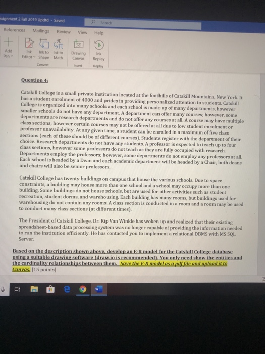 Solved ssignment 2 Fall 2019 Updtd Saved P Search References | Chegg.com Solved ssignment 2 Fall 2019 Updtd Saved P Search References | Chegg.com