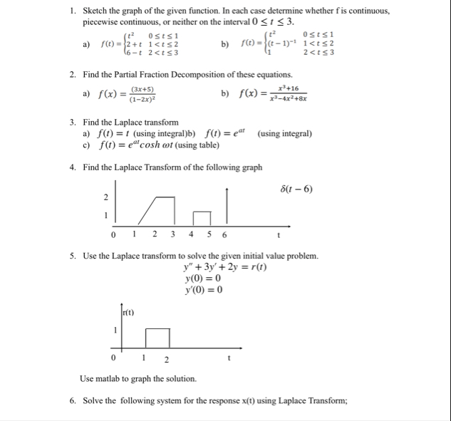 Solved Sketch the graph of the given function. In each case | Chegg.com
