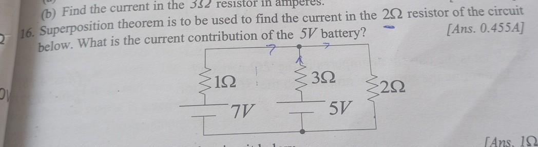 Solved (b) Find the current in the 332 resistor in amperes. | Chegg.com