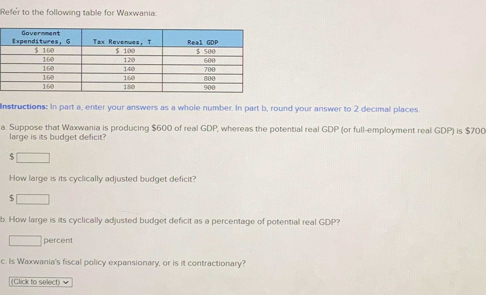 Solved Refer to the following table for | Chegg.com