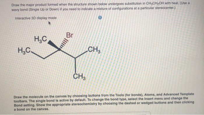 Solved Draw the major product formed when the structure | Chegg.com