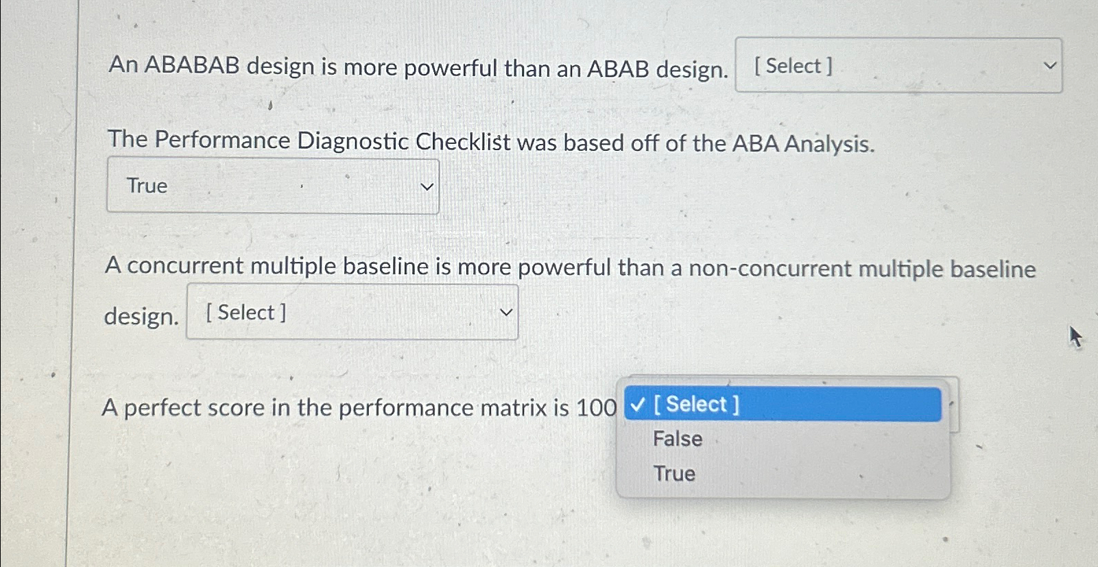 Solved An Ababab Design Is More Powerful Than An Abab