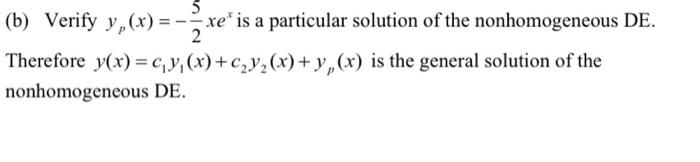 Solved 1. (5 points each) Verify, following the two steps | Chegg.com