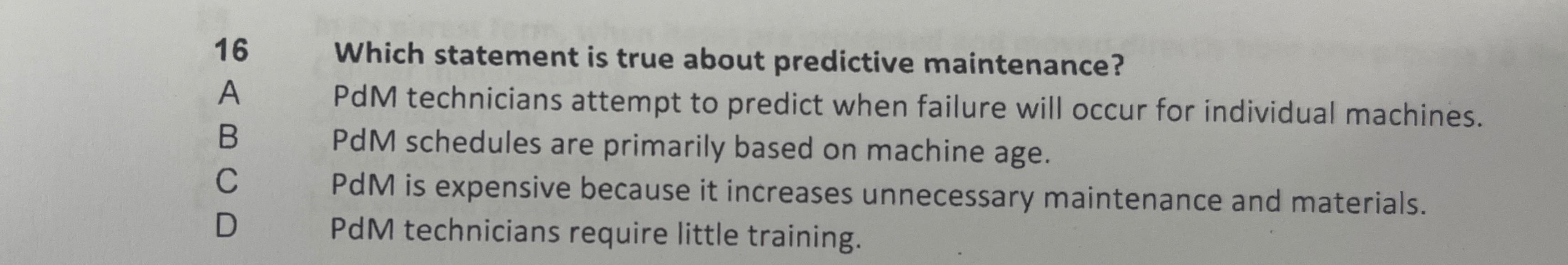 Solved 16 ﻿Which statement is true about predictive | Chegg.com