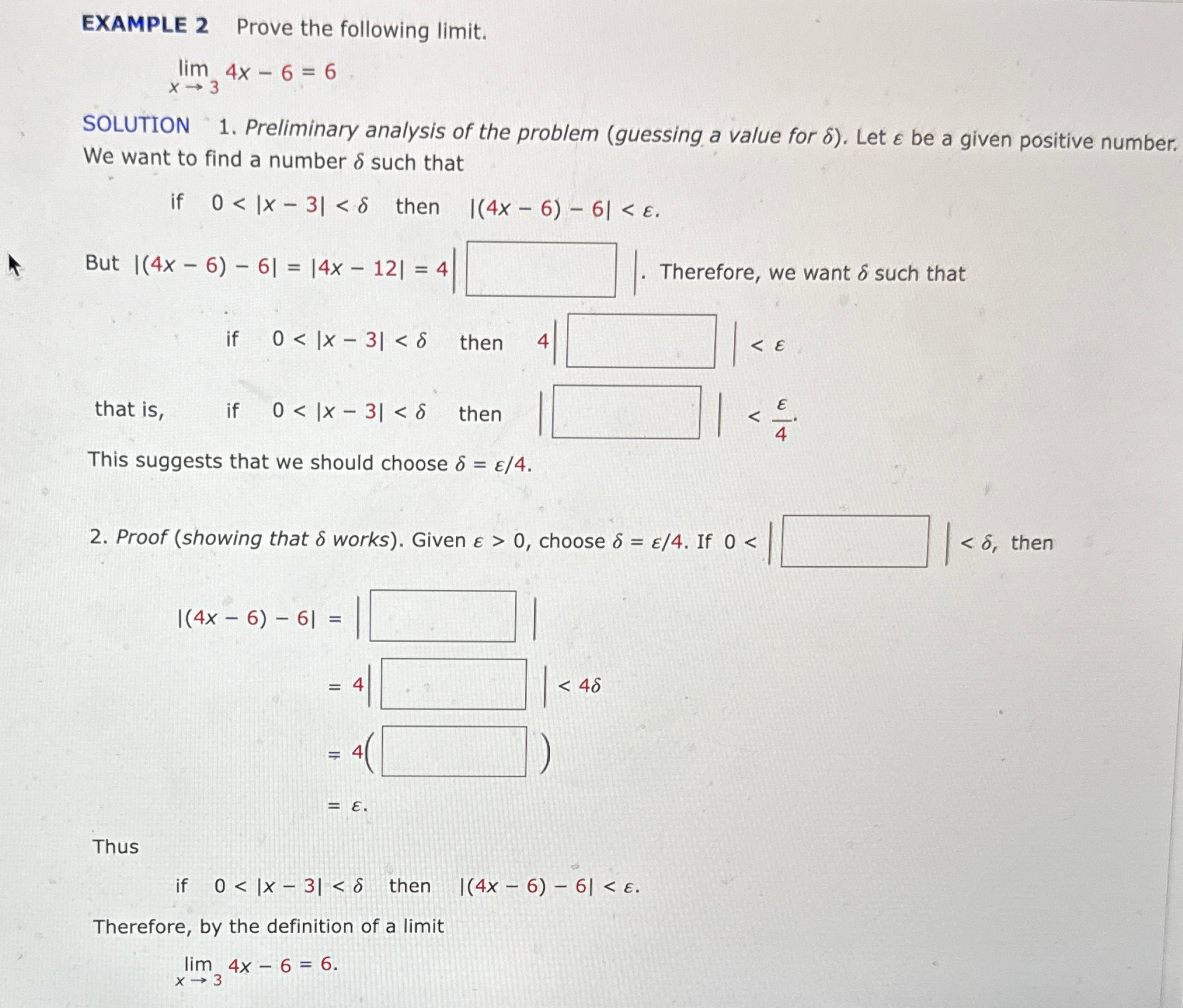 Solved EXAMPLE 2 ﻿Prove the following | Chegg.com