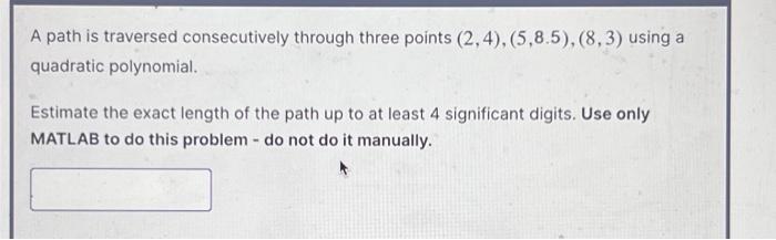 Solved A path is traversed consecutively through three | Chegg.com