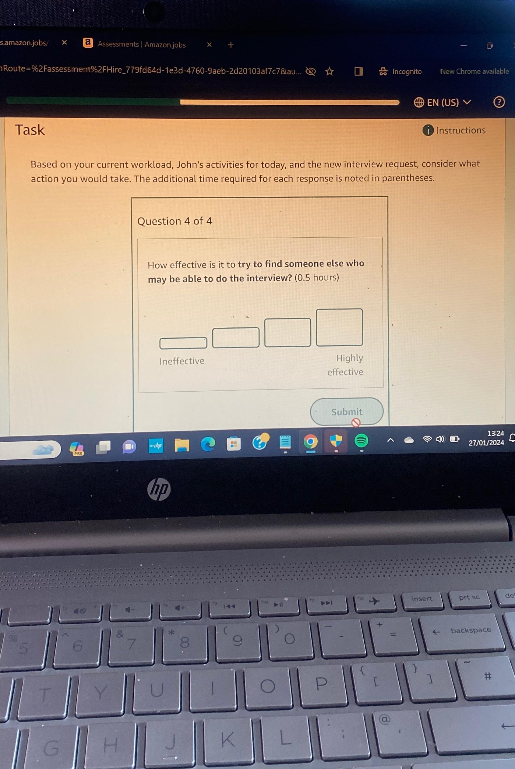 Solved s.amazon.jobs/aAssessments | ﻿Amazon.jobsRoute =%2 | Chegg.com