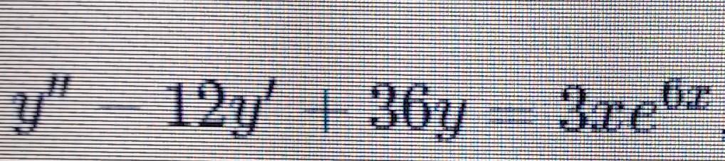 Solved For the inhomogeneous linear differential equation | Chegg.com