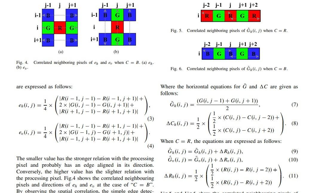 j-1 j j+1 j-1 j j+1 i-1 R G R i-1R i G B i+1R i+1 R G | Chegg.com