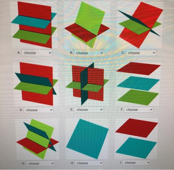 Solved each graph below is the graph of a system of three | Chegg.com