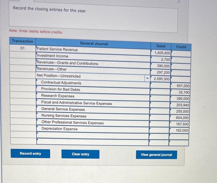 Solved i just need help calculate net position of statment | Chegg.com