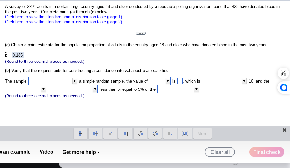 The sample (can be assumed,is stated to be, ﻿cannot | Chegg.com