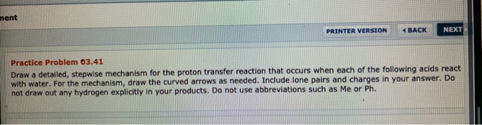 Solved nent PRINTER VERSION BACK NEXT Practice Problem 03.41 | Chegg.com