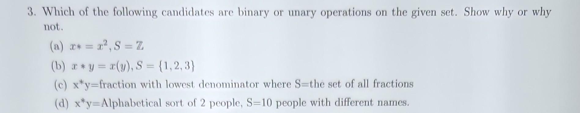 Solved This is a question of sets and combinatories in | Chegg.com