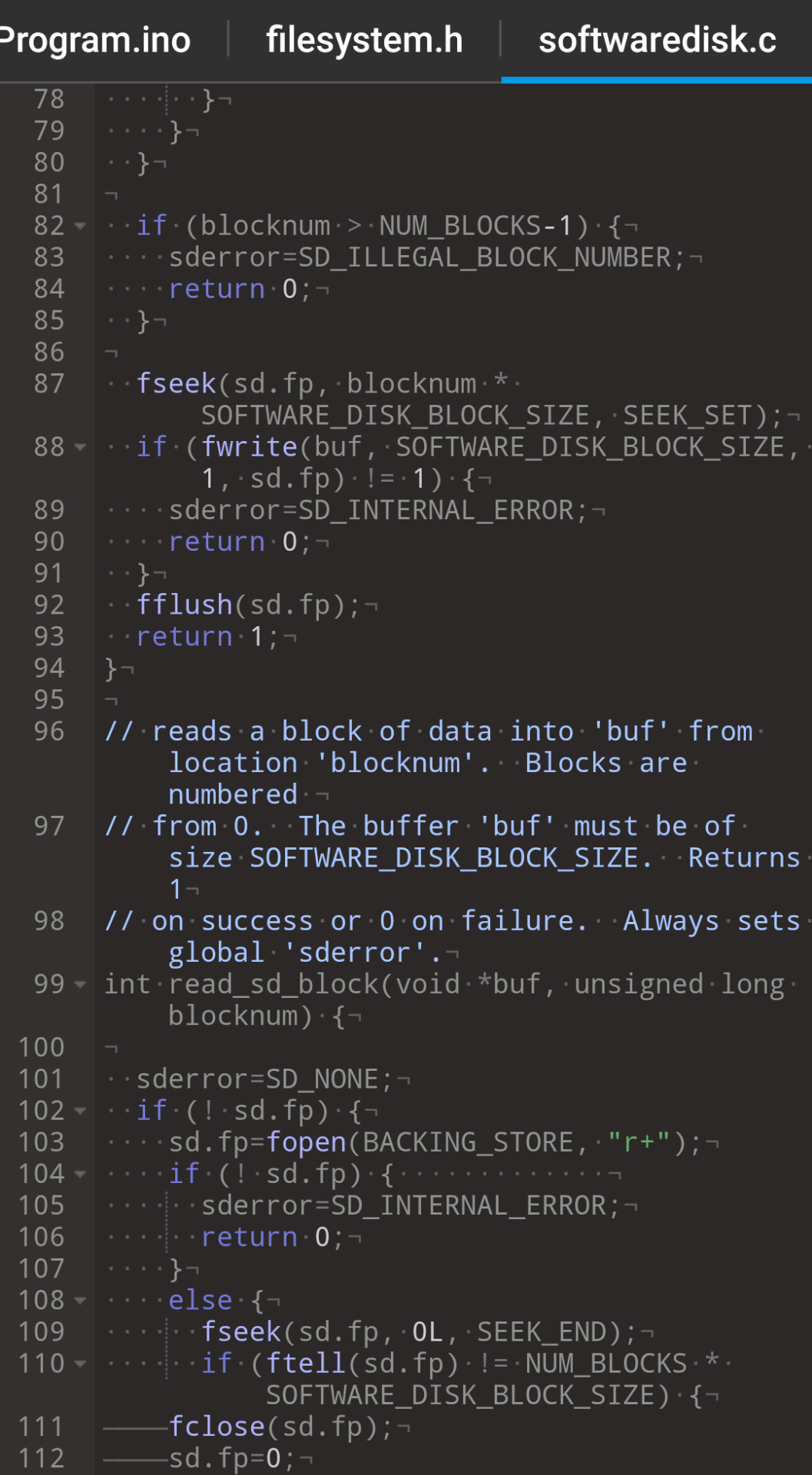 Solved ¬ Writes A Block Of Data From Buf At