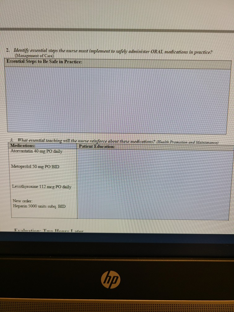 Solved History of Present Problem: Jerry Williams is a | Chegg.com