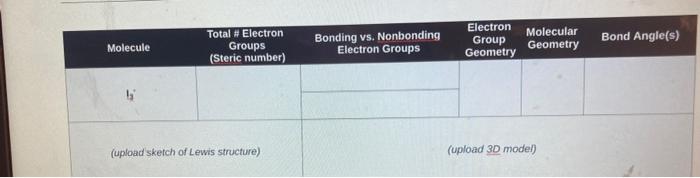 Solved Electron Group Geometry Total Electron Groups