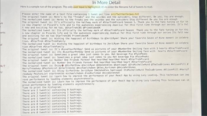 Solved This program is slightly bigger than our other | Chegg.com