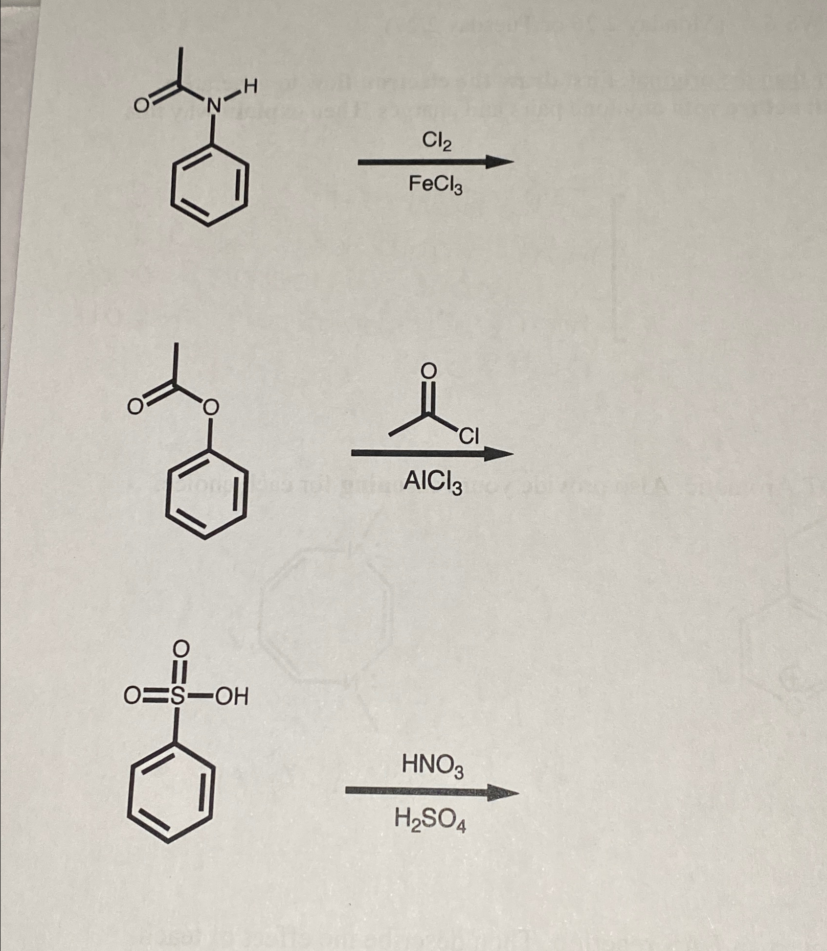 Solved Draw the major expected EAS reaction product(s) ﻿fir | Chegg.com