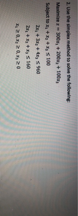 Solved 7.4 Practice Problems 1. Use the simplex method to | Chegg.com