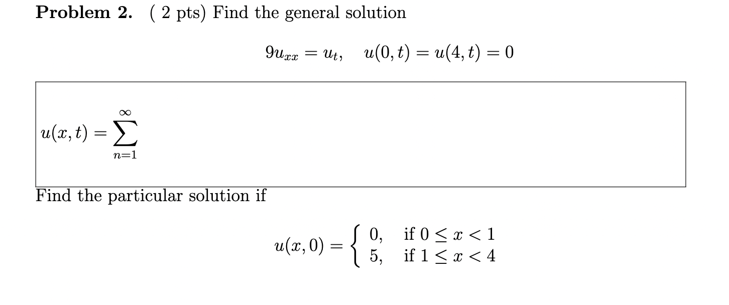 Solved Find the particular solution | Chegg.com