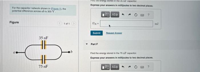 Solved Find the total charge stored in this network. Express | Chegg.com