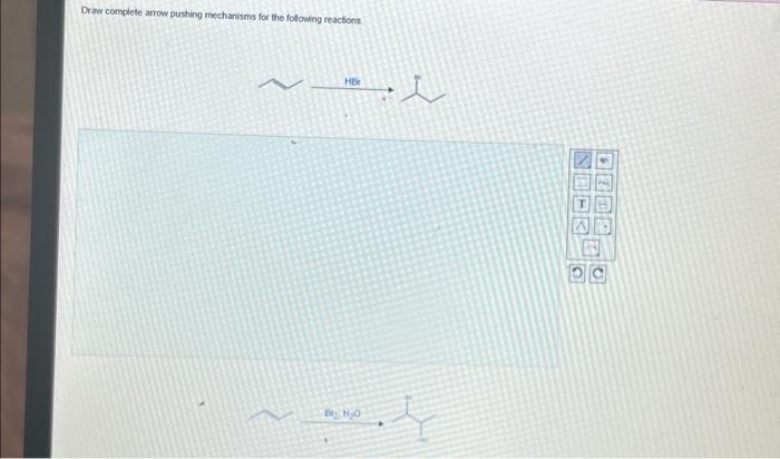 Solved Draw complete arrow pushing mechanisms for the | Chegg.com Solved Draw complete arrow pushing mechanisms for the | Chegg.com