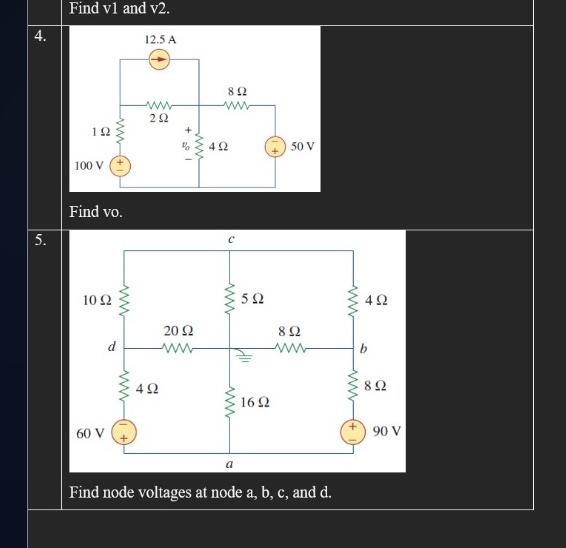 Solved After solving the question need to draw the dc | Chegg.com