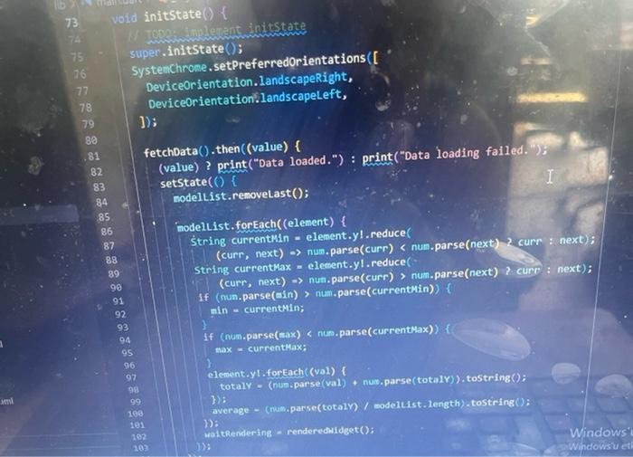 Solved We made the emulator in the screenshot with the code | Chegg.com