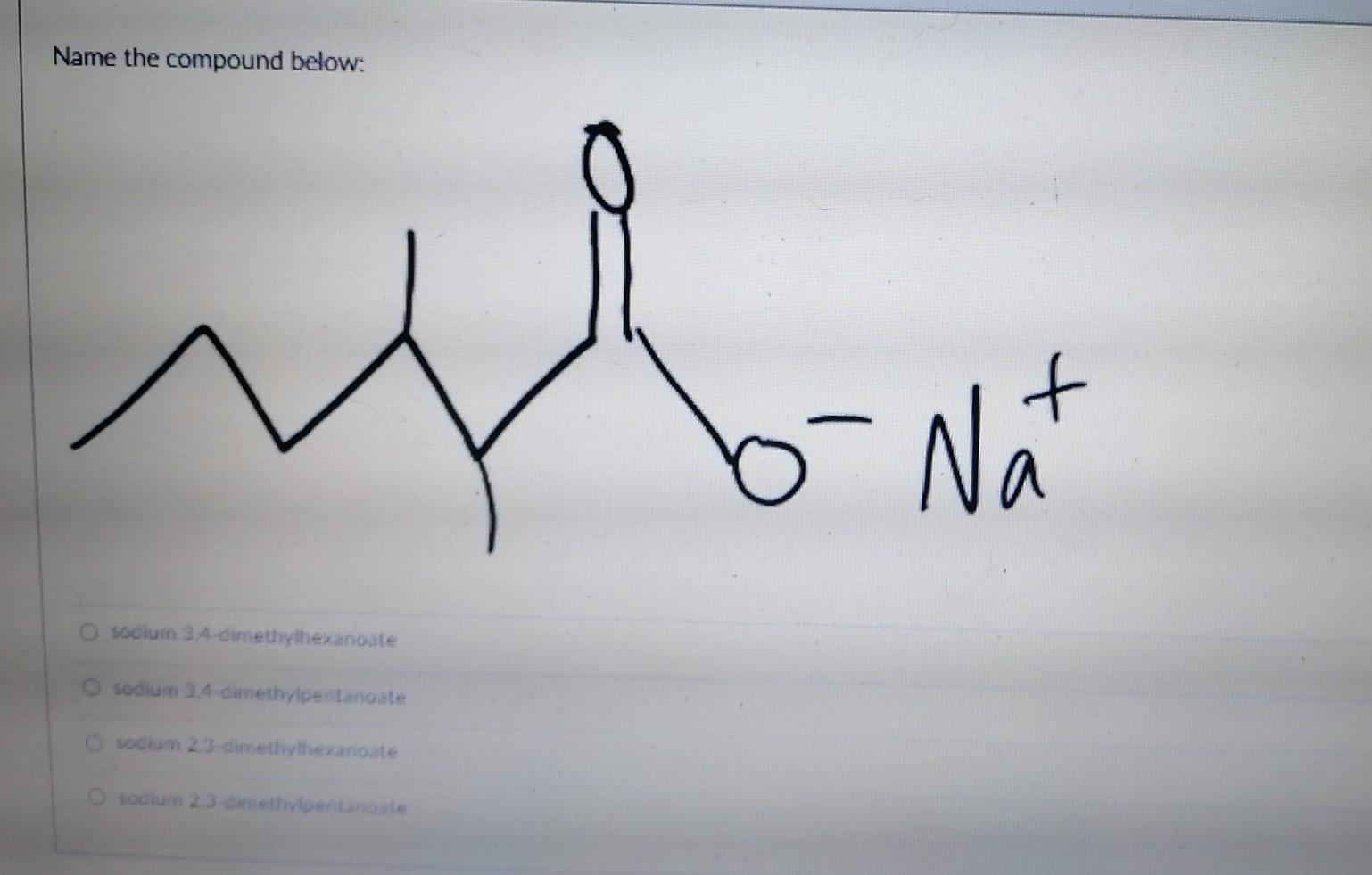 Solved What is the product of the reaction? millet Nach = 7 | Chegg.com