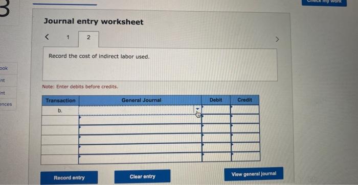 Solved Journal entry worksheetJournal entry worksheet Note: | Chegg.com