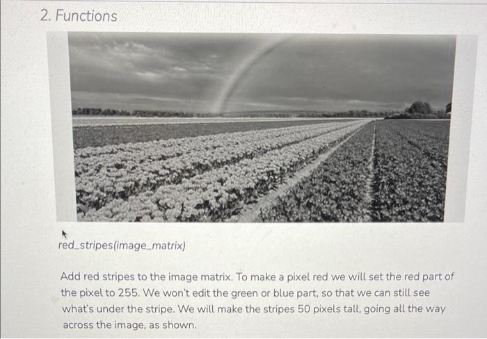 Solved 2. Functions The Functions The functions are | Chegg.com