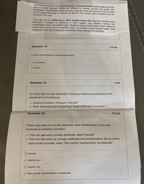 Solved use the data below to answer to questions