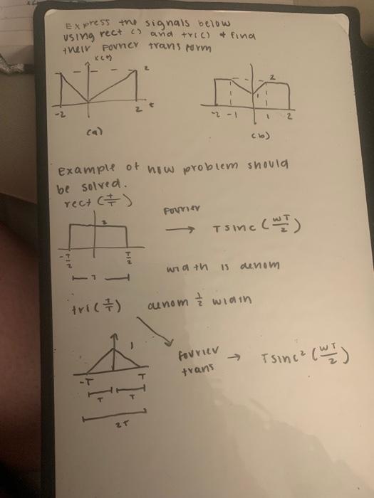 Solved Example for reterence (1) x(t)=x1(t)+x2(t) (2) x,(t) | Chegg.com