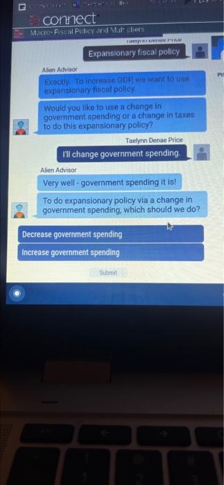 Solved Cspate Connect connect Macro-Fiscal Policy and | Chegg.com