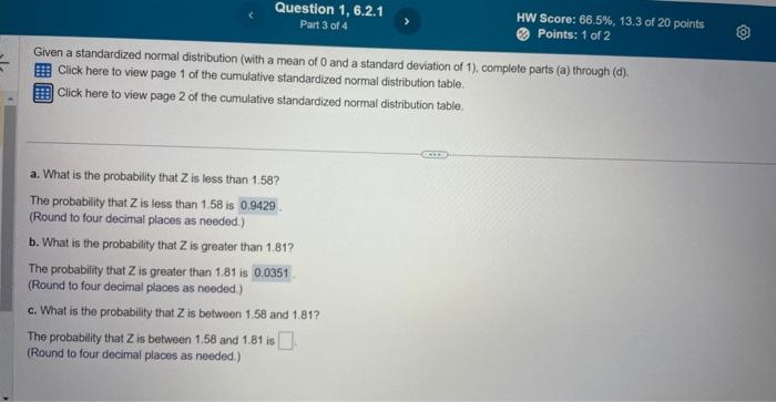 Solved \begin{tabular}{c|c|c|c|c|c|ccccc} Z & 0.00 & 0.01 & | Chegg.com