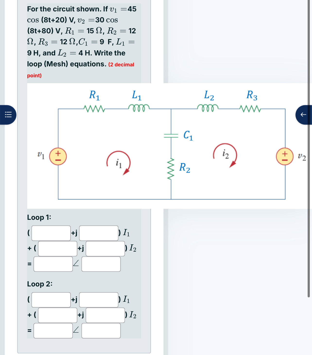 Solved For the circuit shown. If | Chegg.com